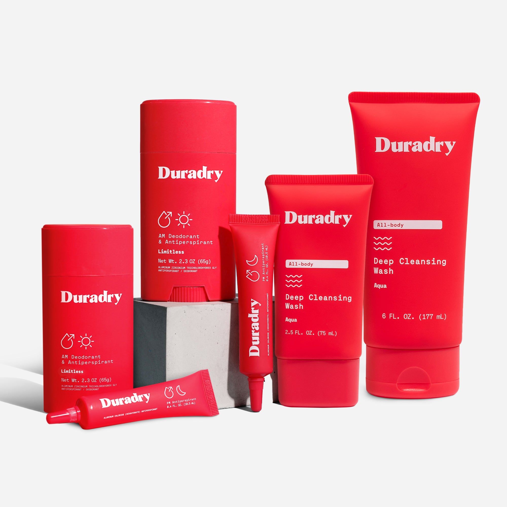 3-Step System - Stop Excessive Sweating – Duradry
